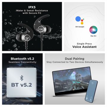 Buy boAt Rockerz 238 Pro Neckband with Environmental Noise Cancellation ...