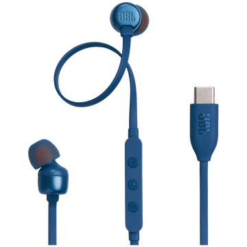 Buy JBL T310C Wired Earphone with Mic (USB Type-C Connector, In Ear ...