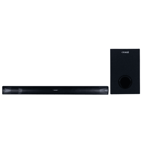 Buy Croma 120W Bluetooth Soundbar with Remote (Surround Sound, 2.1 ...