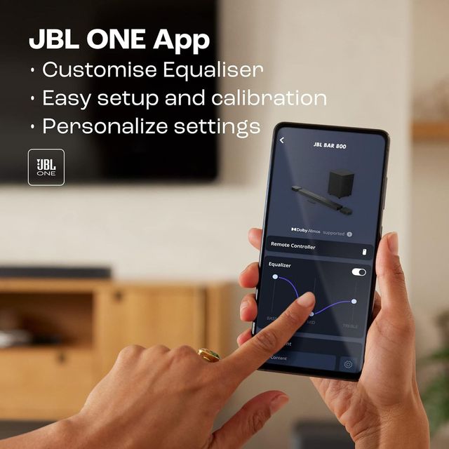 Buy JBL Bar 800 Pro 720W Bluetooth Soundbar with Remote (Dolby Atmos, 5 ...