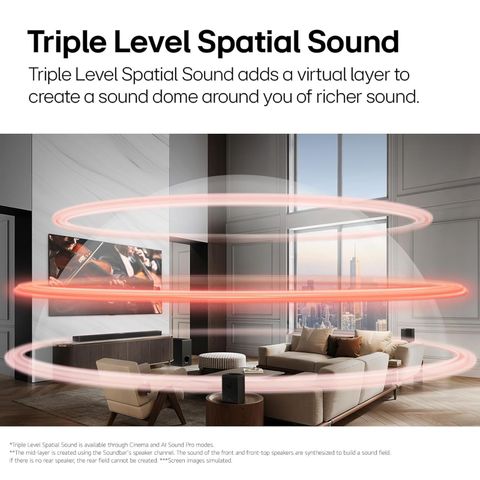 Buy LG S77TY 400W Bluetooth Soundbar with Remote (Dolby Atmos, 3.1.3 ...