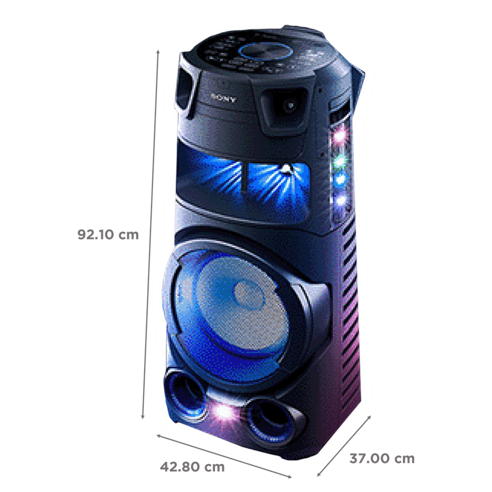 Buy SONY Bluetooth Party Speaker with Mic (Splashproof Resistant, 2.1 ...