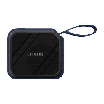 Buy Croma 8W Portable Bluetooth Speaker (Water Resistant, Rich Bass ...