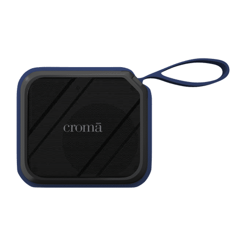 Buy Croma 8W Portable Bluetooth Speaker (Water Resistant, Rich Bass ...