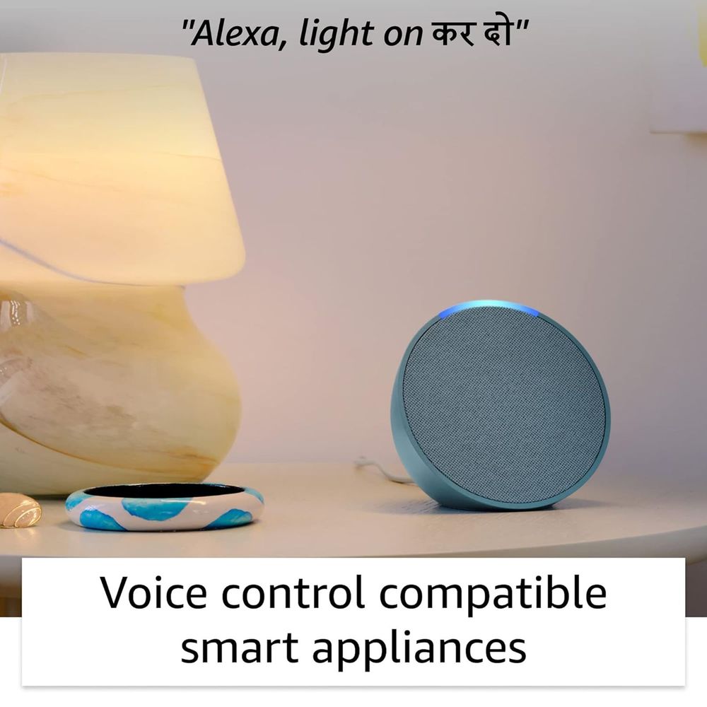 Buy amazon Echo Pop with Built-in Alexa Smart Wi-Fi Speaker (Balanced ...