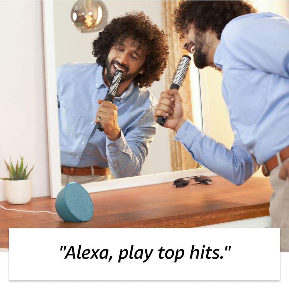 Buy amazon Echo Pop with Built-in Alexa Smart Wi-Fi Speaker (Balanced ...