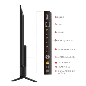Buy TCL P635 Pro 109 cm (43 inch) 4K Ultra HD LED Google TV with Dolby ...