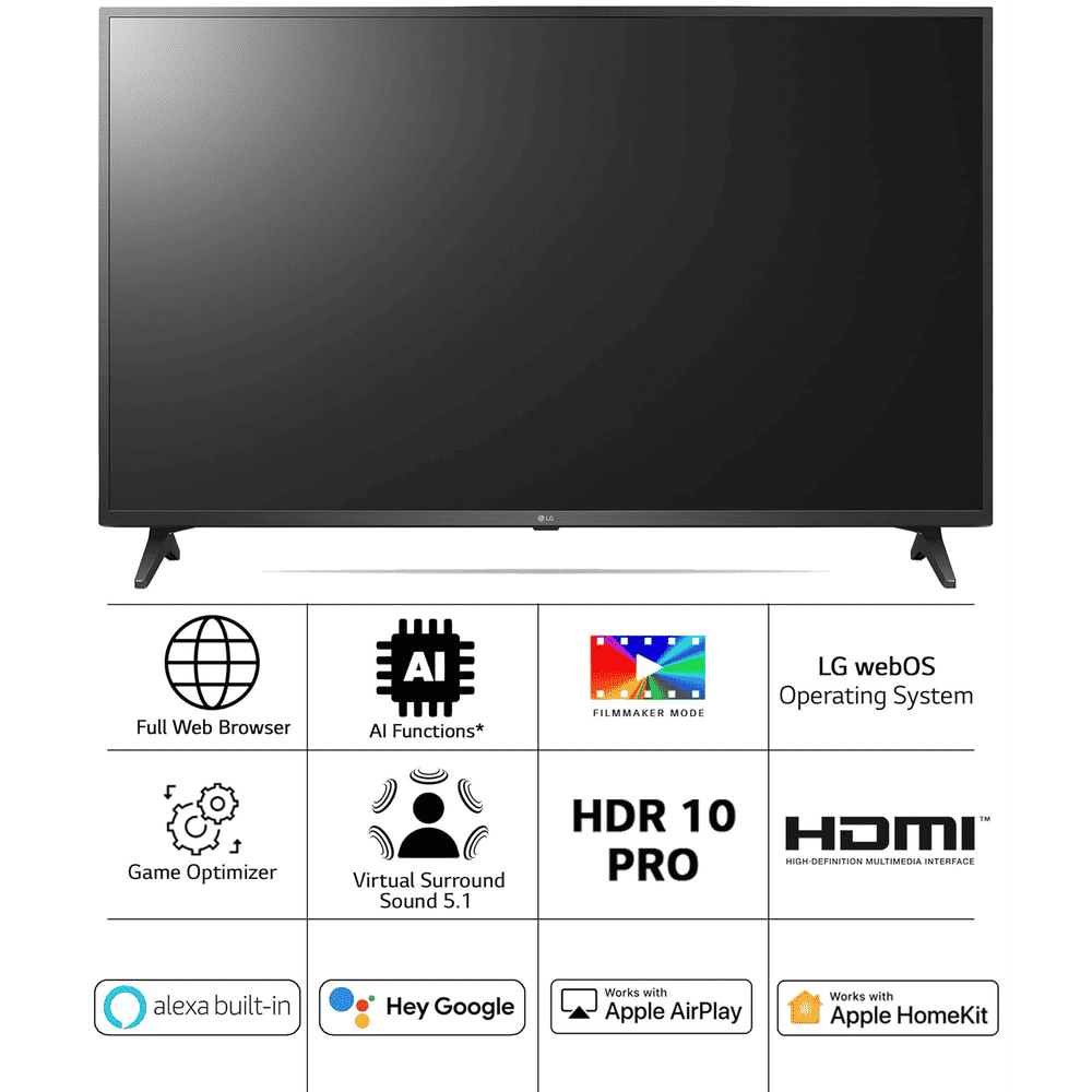 Buy LG UQ7500 140 cm (55 inch) 4K Ultra HD LED WebOS TV with ?5 Gen5 AI ...