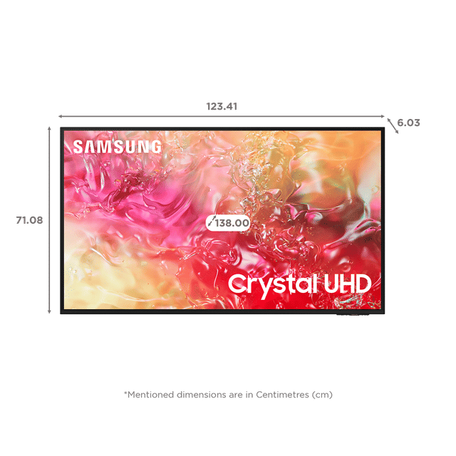 Buy SAMSUNG DU7000 140 cm (55 inch) 4K Ultra HD LED Smart Tizen TV with ...