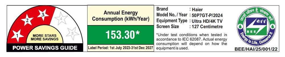 Buy Haier P7 Series 127 cm (50 inch) 4K Ultra HD LED Smart Google TV ...