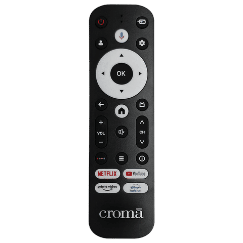 Buy Croma 109 cm (43 inch) 4K Ultra HD LED Google TV with Google Voice ...