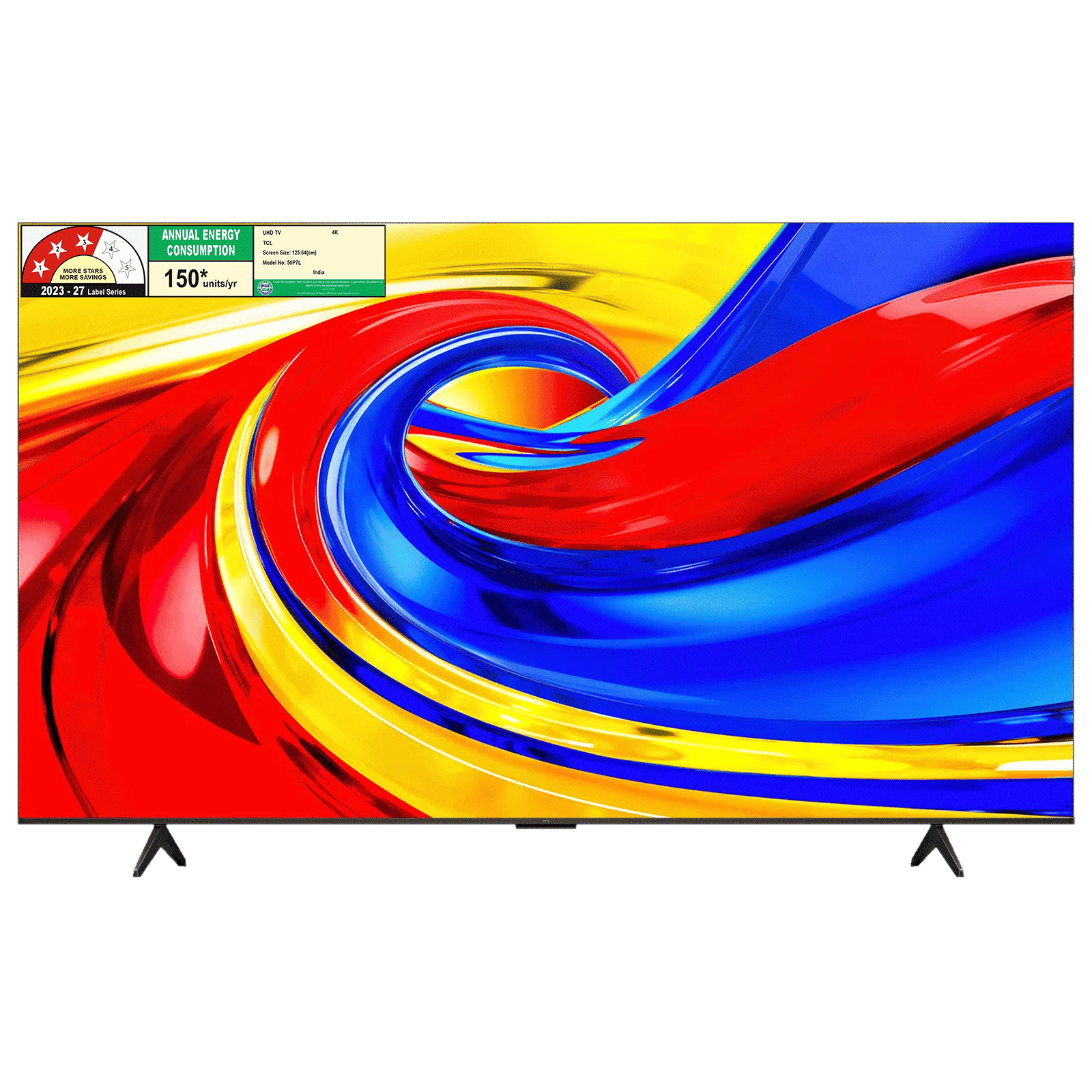Buy TCL P series 127 cm (50 inch) 3 Star QLED 4K Super Ultra HD Smart ...