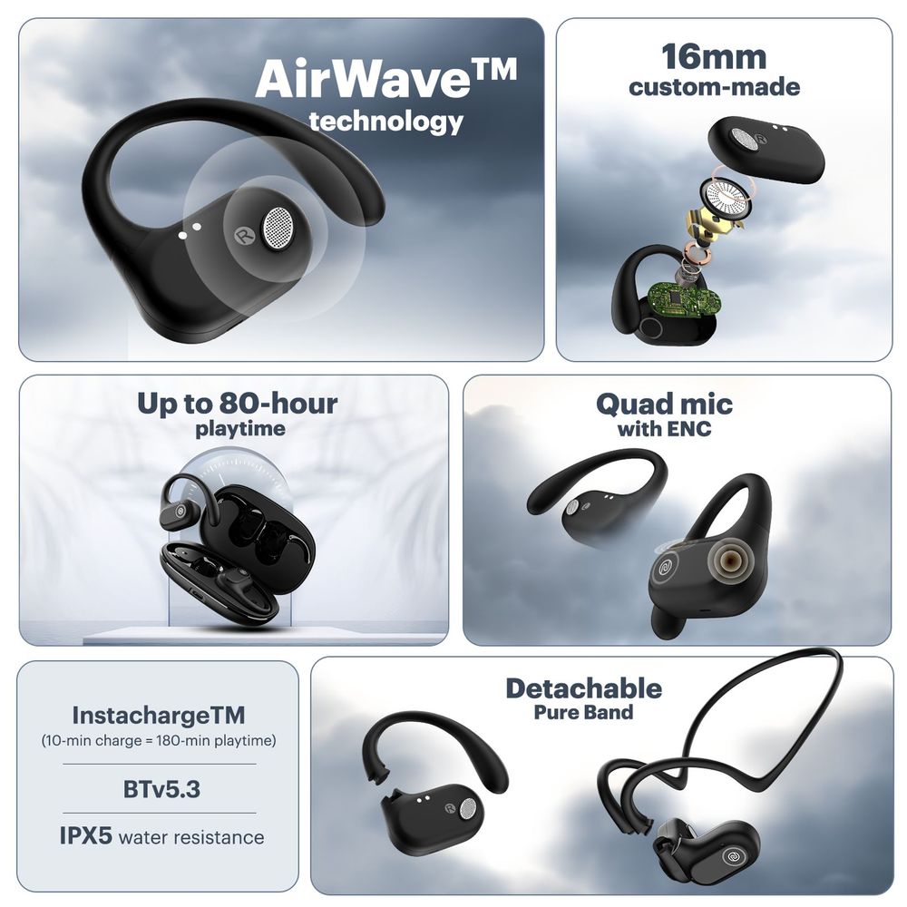 Buy noise Pure Pods TWS Earbuds with Environmental Noise Cancellation ...