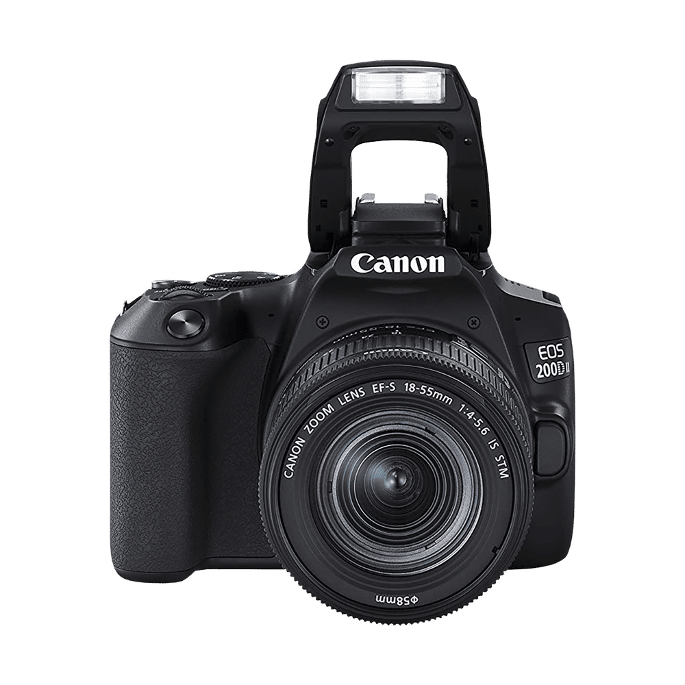 Buy Canon EOS 200D II 24.1 MP DSLR Camera (18 - 55 mm lens, 22.3 x 14.9 ...