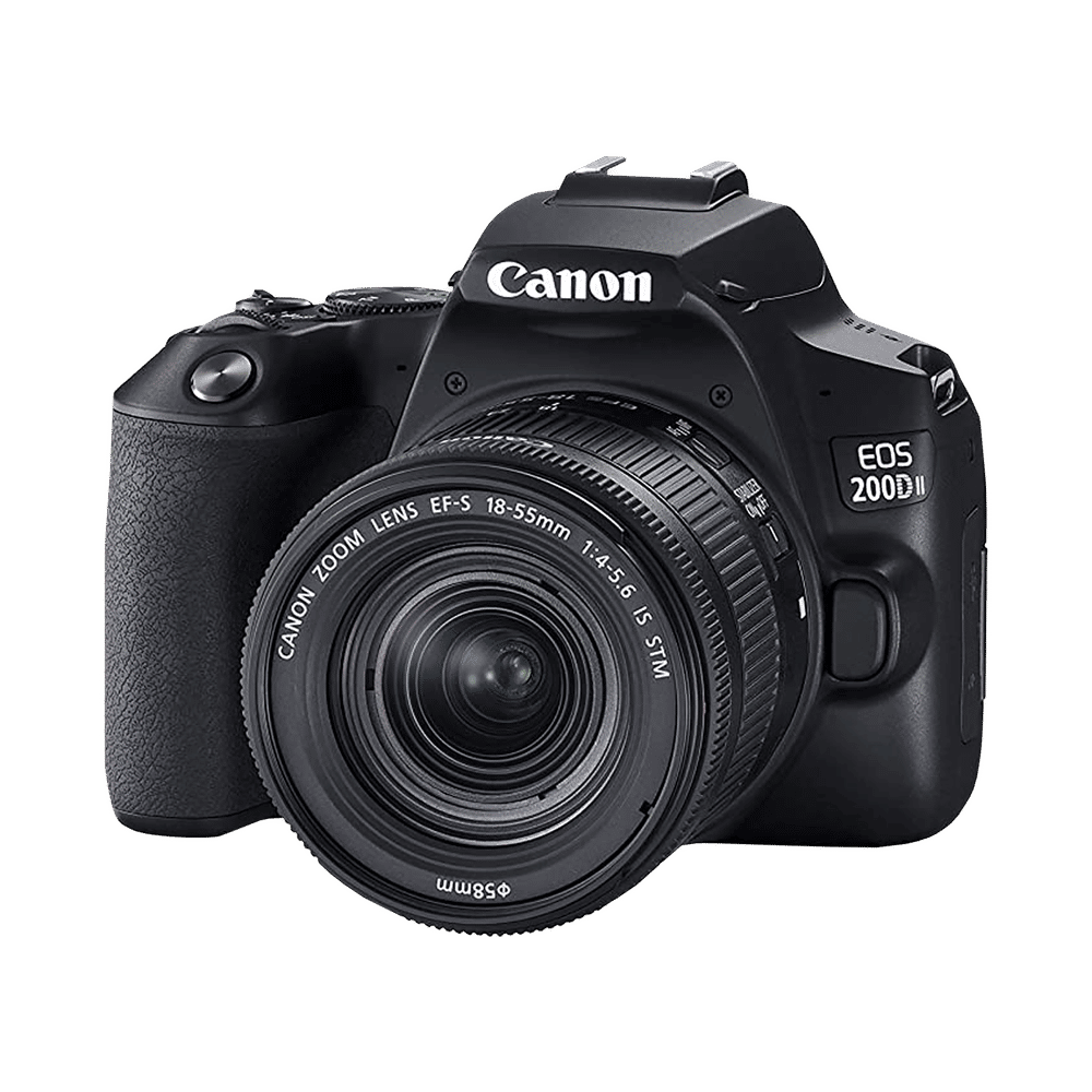 Buy Canon EOS 200D II 24.1 MP DSLR Camera (18 - 55 mm lens, 22.3 x 14.9 ...