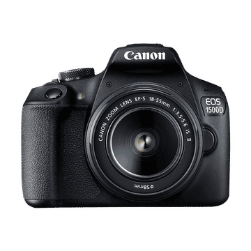 Buy Canon EOS 1500D 24.1MP DSLR Camera (18-55 mm Lens, 22.3 x 14.9 mm ...