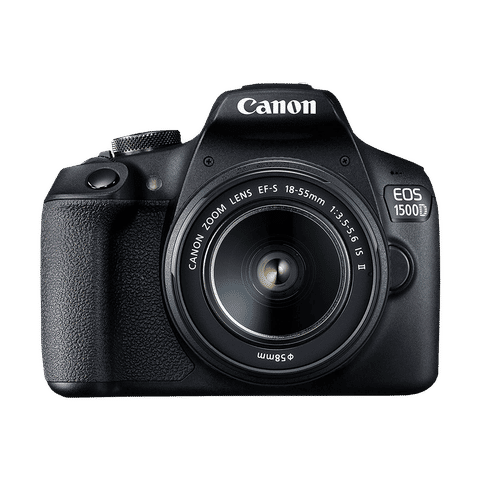 Buy Canon EOS 1500D 24.1MP DSLR Camera (18-55 mm Lens, 22.3 x 14.9 mm ...