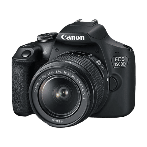 Buy Canon EOS 1500D 24.1MP DSLR Camera (18-55 mm Lens, 22.3 x 14.9 mm ...