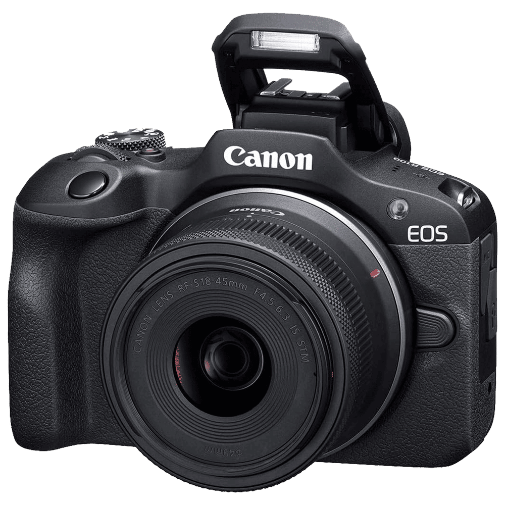 Buy Canon EOS R100 24.1MP DSLR Camera (18-45 mm Lens, DIGIC 8 Processor ...
