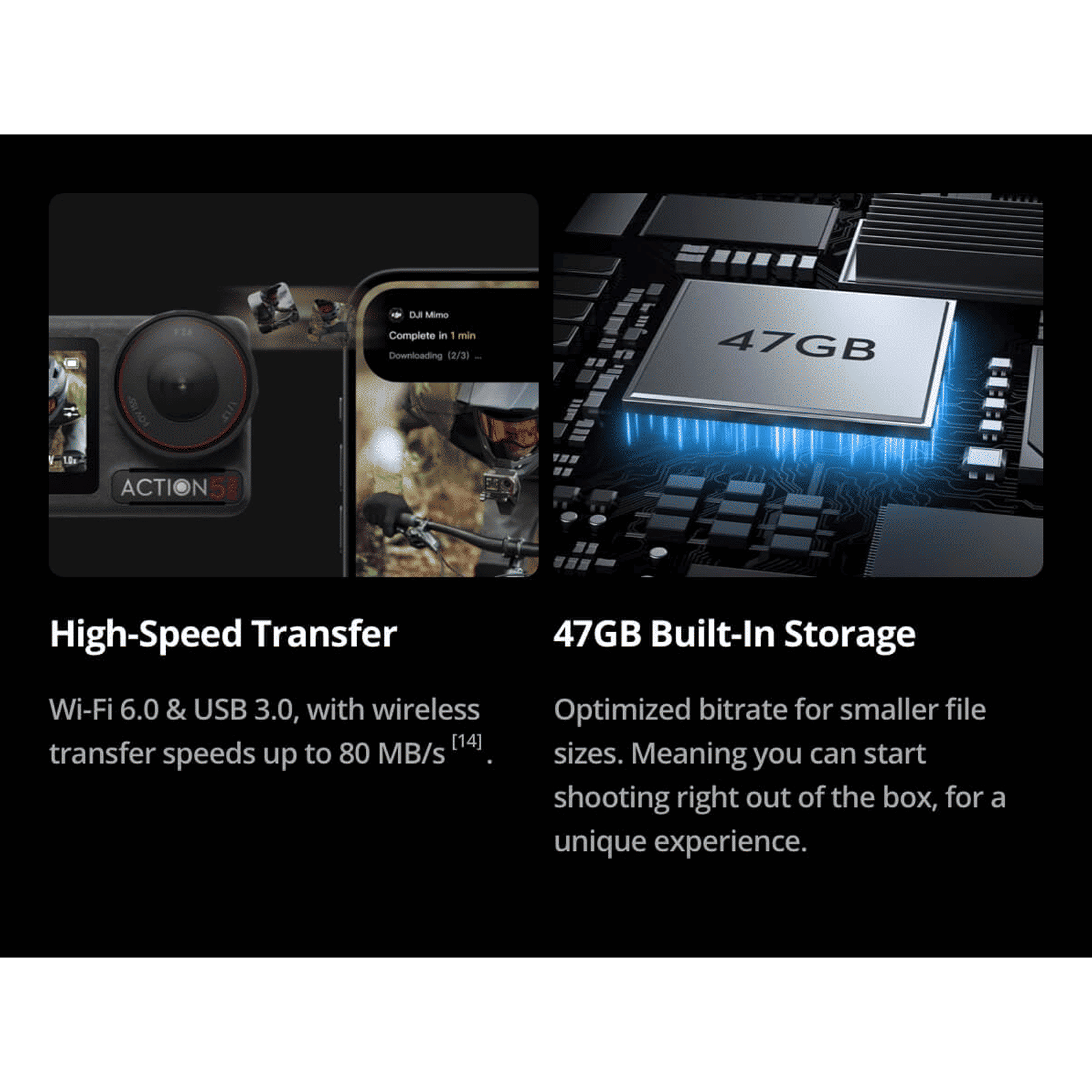 Buy DJI Osmo Action 5 Pro 4K and 40MP 120 FPS Waterproof Sports Action ...