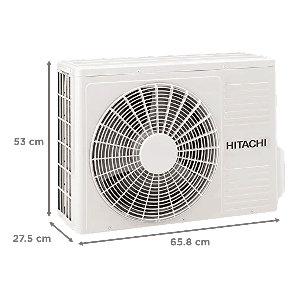 Buy Hitachi 1 Ton 3 Star Split AC (Copper Condenser, Superfine Mesh ...