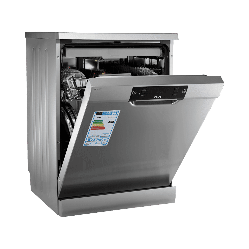 Buy IFB Neptune SX1 15 Place Settings Free Standing Dishwasher with Hot ...