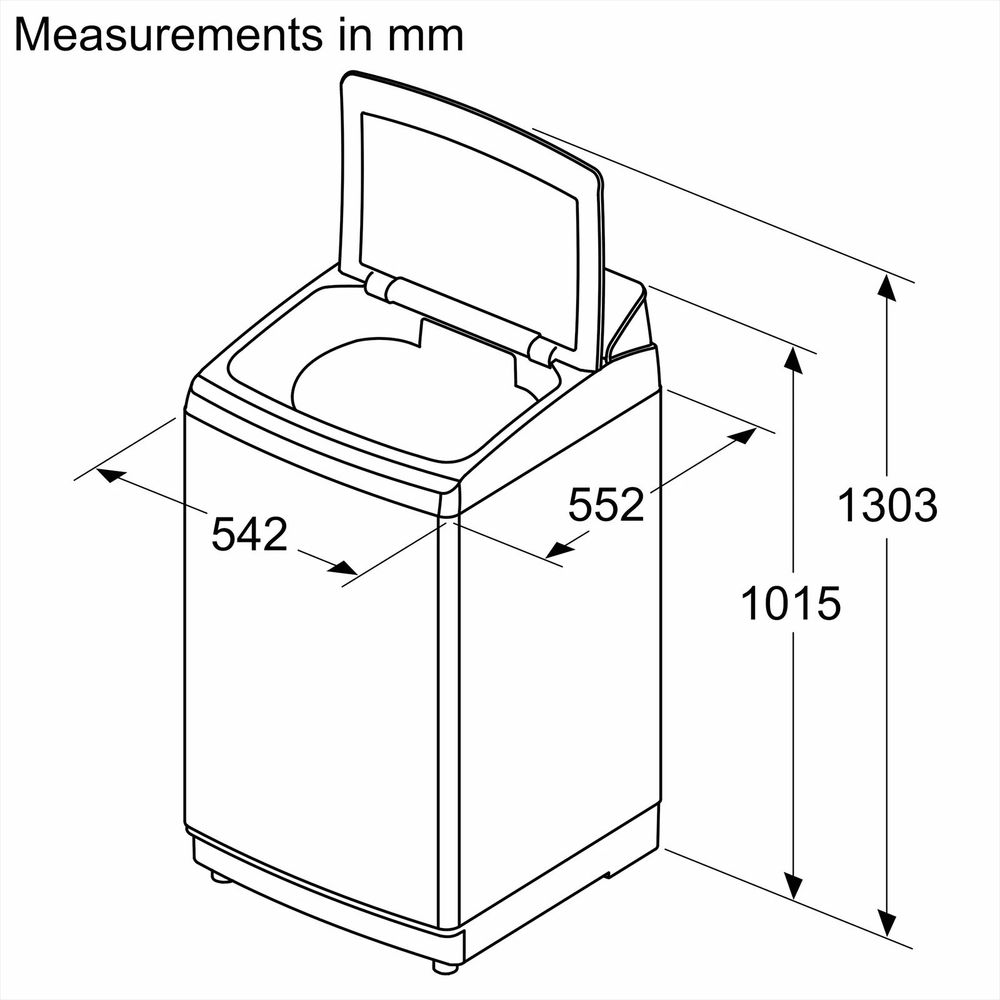 Buy Bosch 7 kg 5 Star Fully Automatic Top Load Washing Machine (Series ...