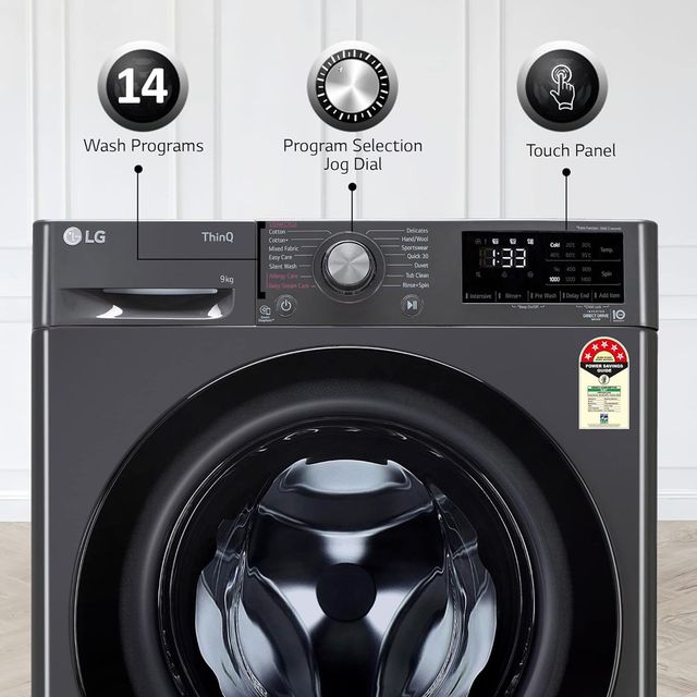 Buy LG 9kg 5 Star Fully Automatic Front Load Washing Machine ...