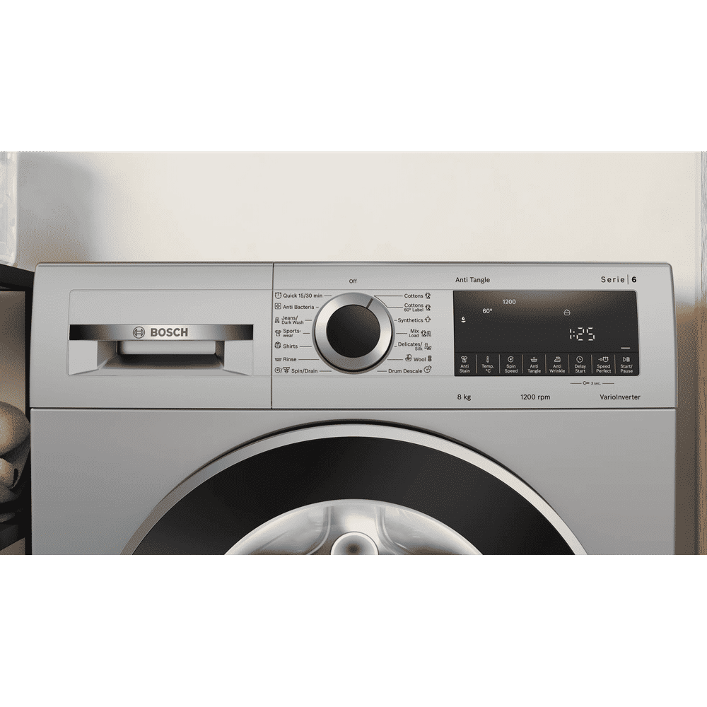 Buy BOSCH 8 kg Fully Automatic Front Load Washing Machine (Series 6 ...