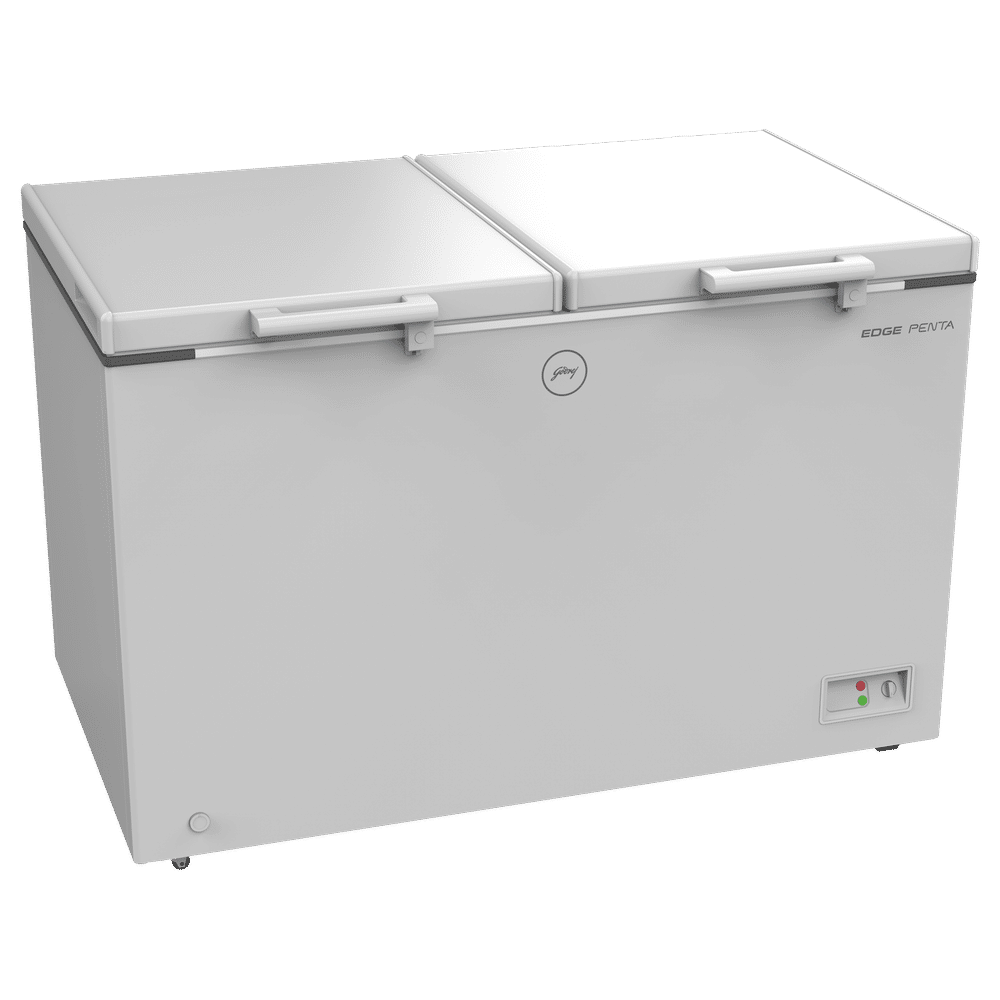 Buy Godrej Edge Penta 325 Litres 3 Star Double Door Deep Freezer (ZOP ...