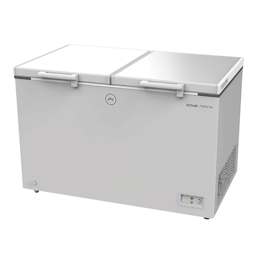Buy Godrej Edge Penta 325 Litres 3 Star Double Door Deep Freezer (ZOP ...