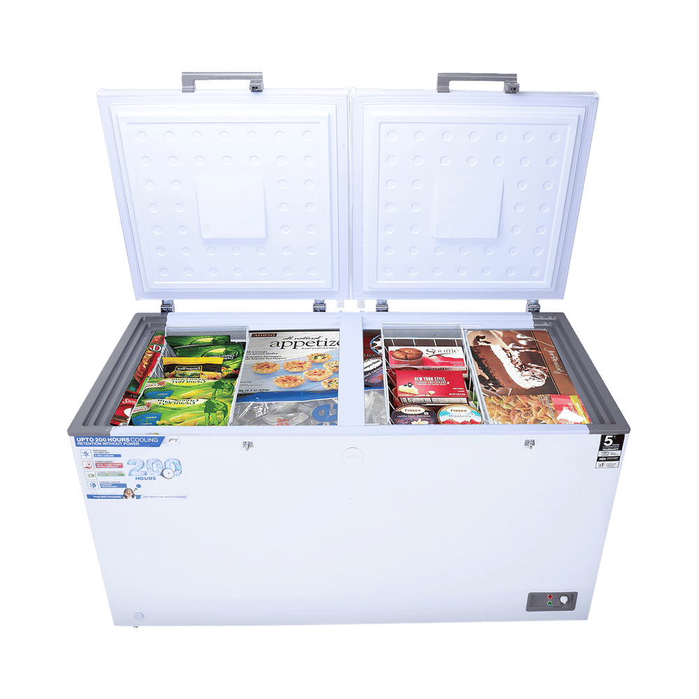 Buy Godrej Edge Penta 500 Litres 5 Star Double Door Deep Freezer ...