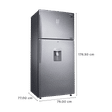Buy SAMSUNG 501 Litres 1 Star Frost Free Double Door Convertible ...