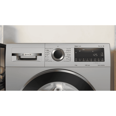 Buy BOSCH 8 kg Fully Automatic Front Load Washing Machine (Series 6 ...
