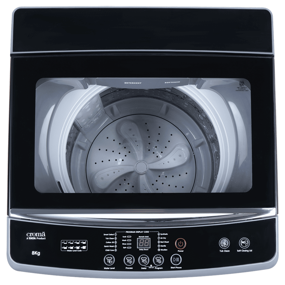 Buy Croma 8 kg 5 Star Fully Automatic Top Load Washing Machine ...