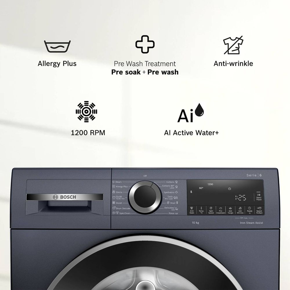 Buy BOSCH 10 kg 5 Star Fully Automatic Front Load Washing Machine ...