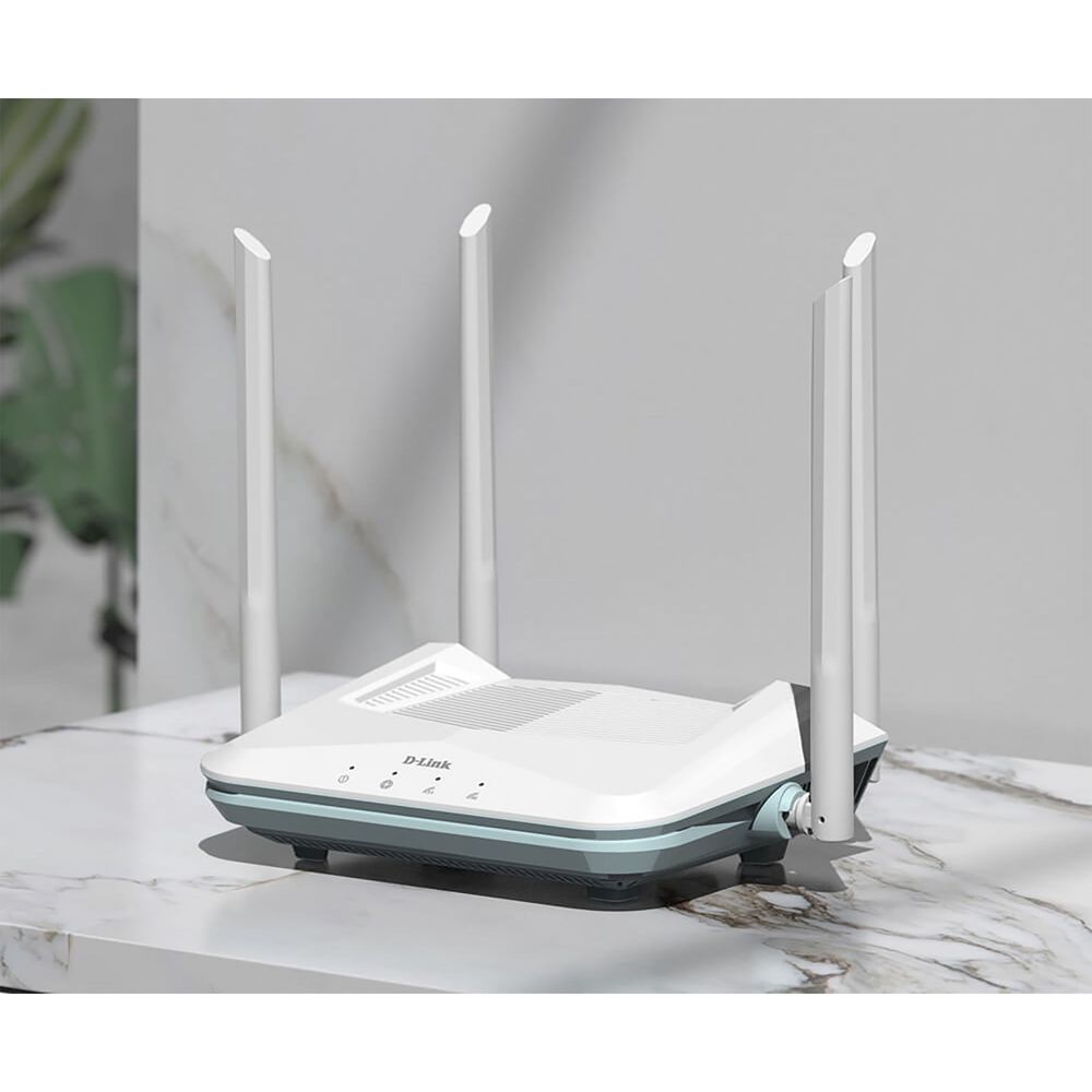 Buy D-Link AX1500 Dual Band Wi-Fi 6 Router (4 Antennas, 3 LAN Ports, 2× ...