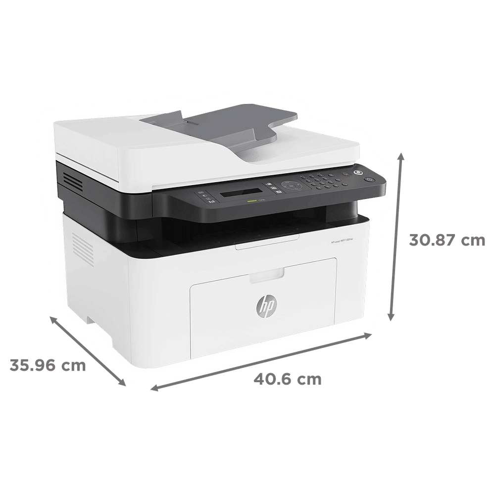 Buy HP Laser 138fnw Wireless Black & White Multi-Function Laserjet ...