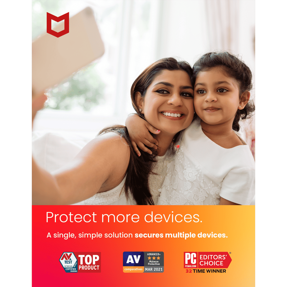 Buy McAfee Total Protection Security Antivirus (1 Device, 2 Years ...