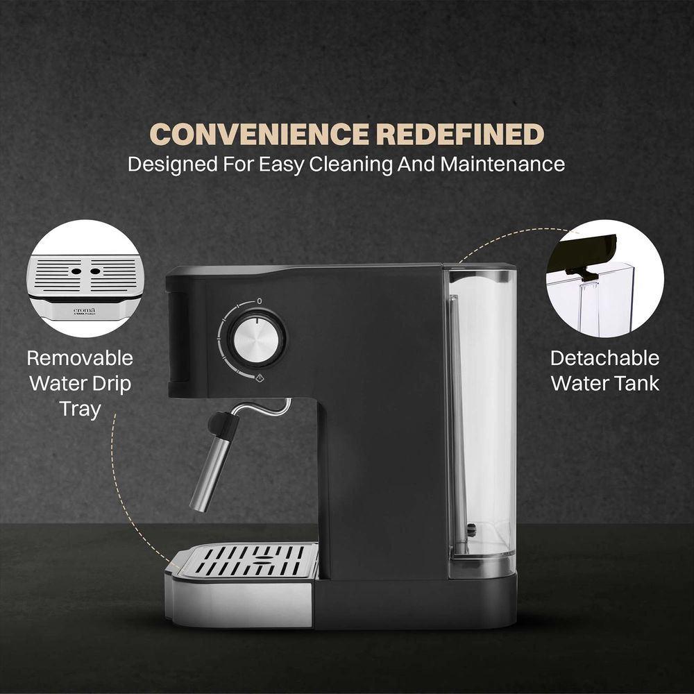 Buy Croma Automatic Espresso, Cappuccino & Latte Coffee Maker with ...