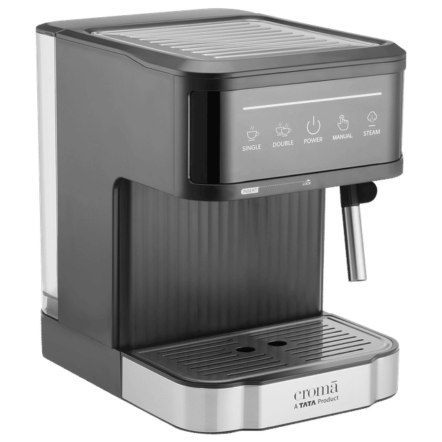 Buy Croma Automatic Espresso, Cappuccino & Latte Coffee Maker with ...
