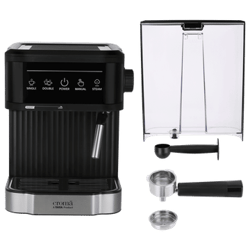 Buy Croma Automatic Espresso, Cappuccino & Latte Coffee Maker with ...