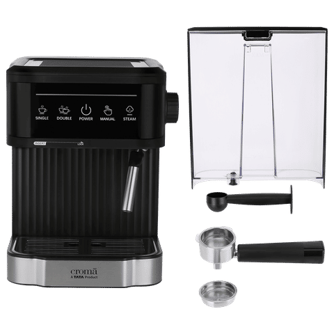 Buy Croma Automatic Espresso, Cappuccino & Latte Coffee Maker with ...