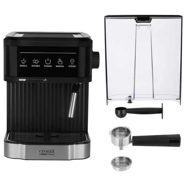 Buy Croma Automatic Espresso, Cappuccino & Latte Coffee Maker with ...
