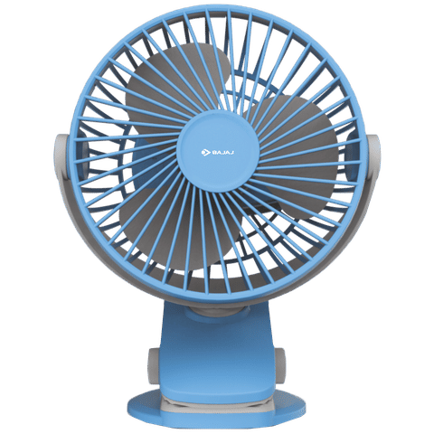 Buy BAJAJ Pygmy Mini 110mm 3 Blade Rechargeable Personal Fan with 1800 ...