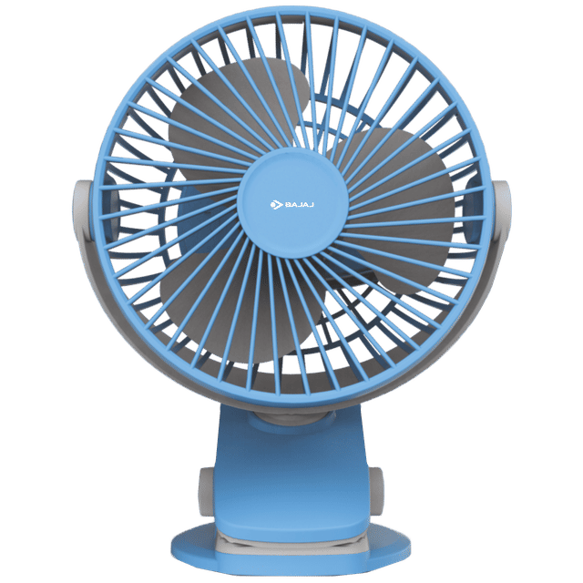Buy BAJAJ Pygmy Mini 110mm 3 Blade Rechargeable Personal Fan with 1800 ...
