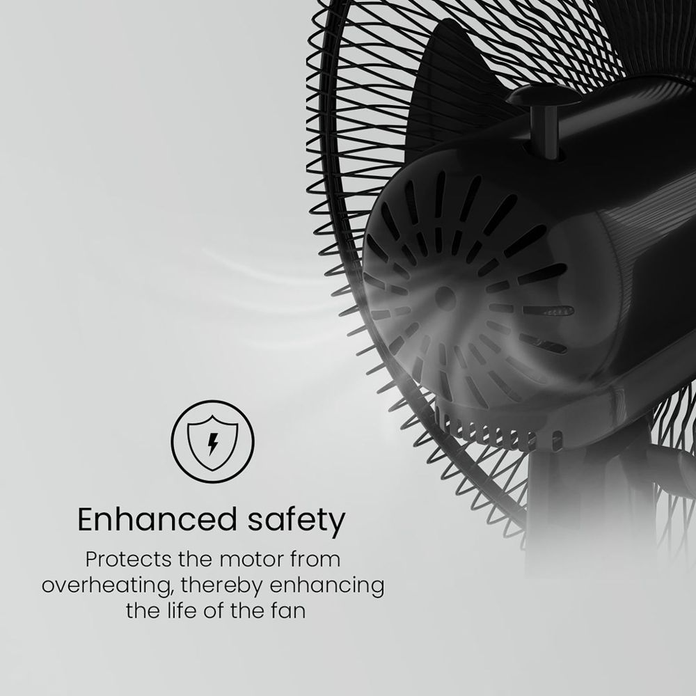 Buy Crompton Torpedo 400mm 3 Blade High Speed Torpedo Table Fan (Smooth ...