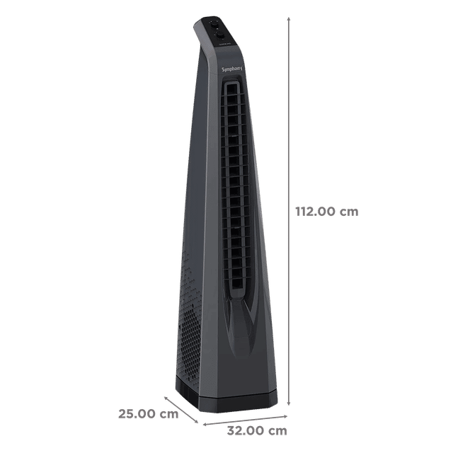 Buy Symphony Surround Bladeless 25 ft Air Throw 650 m3/hr Air Delivery ...