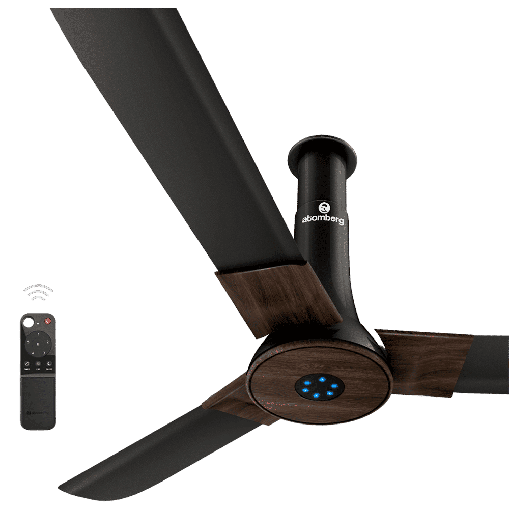 Buy atomberg Studio Plus 5 Star 1200mm 3 Blade BLDC Motor Ceiling Fan ...