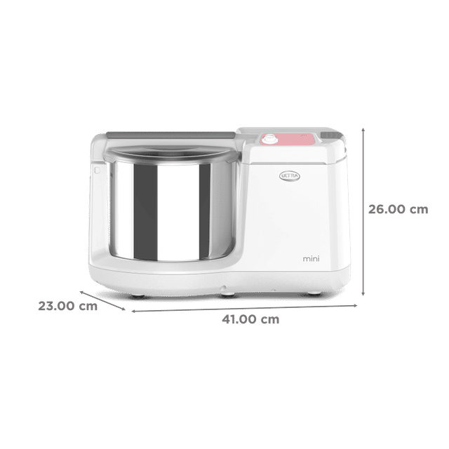 Buy ELGI Ultra Mini 1.25 Litre 2 Stones Wet Grinder (Shock Proof ...